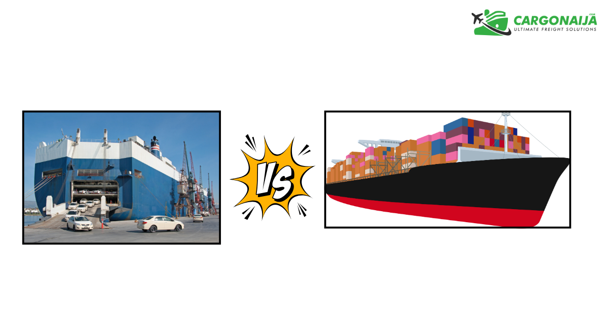 RoRo Vehicle Clearing vs Container Clearing in Nigeria – Which Is ...